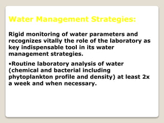 Water quality management | PPT