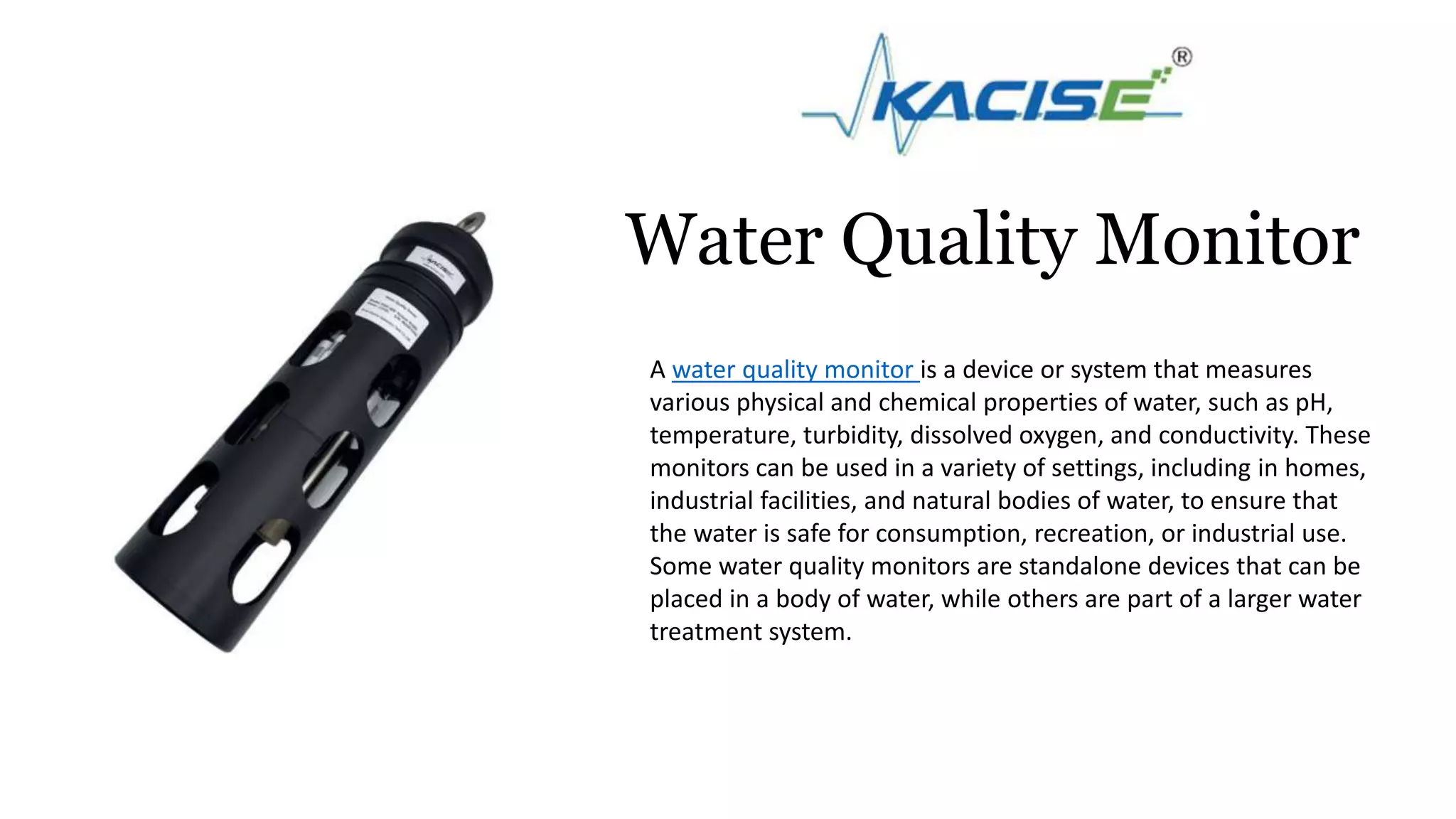 Water Quality Monitor | PPT