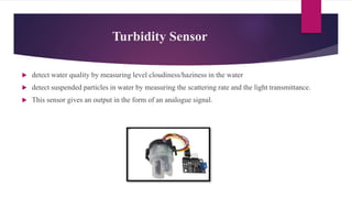 Water quality monitoring in a smart city based on IOT | PPTX