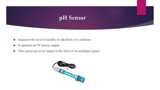 Water quality monitoring in a smart city based on IOT | PPTX