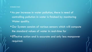 Water quality monitoring using IOT (1).pptx