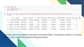 WATER QUALITY PREDICTION | PDF