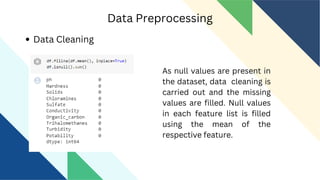 WATER QUALITY PREDICTION | PDF