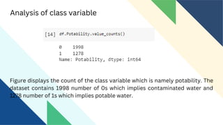 WATER QUALITY PREDICTION | PDF
