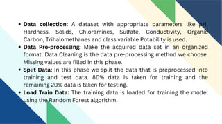 WATER QUALITY PREDICTION | PDF