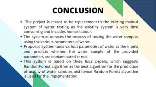 WATER QUALITY PREDICTION | PDF