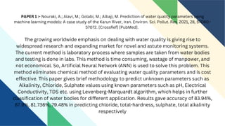 WATER QUALITY PREDICTION | PDF