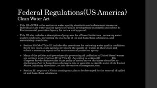 Water quality regulations | PPT