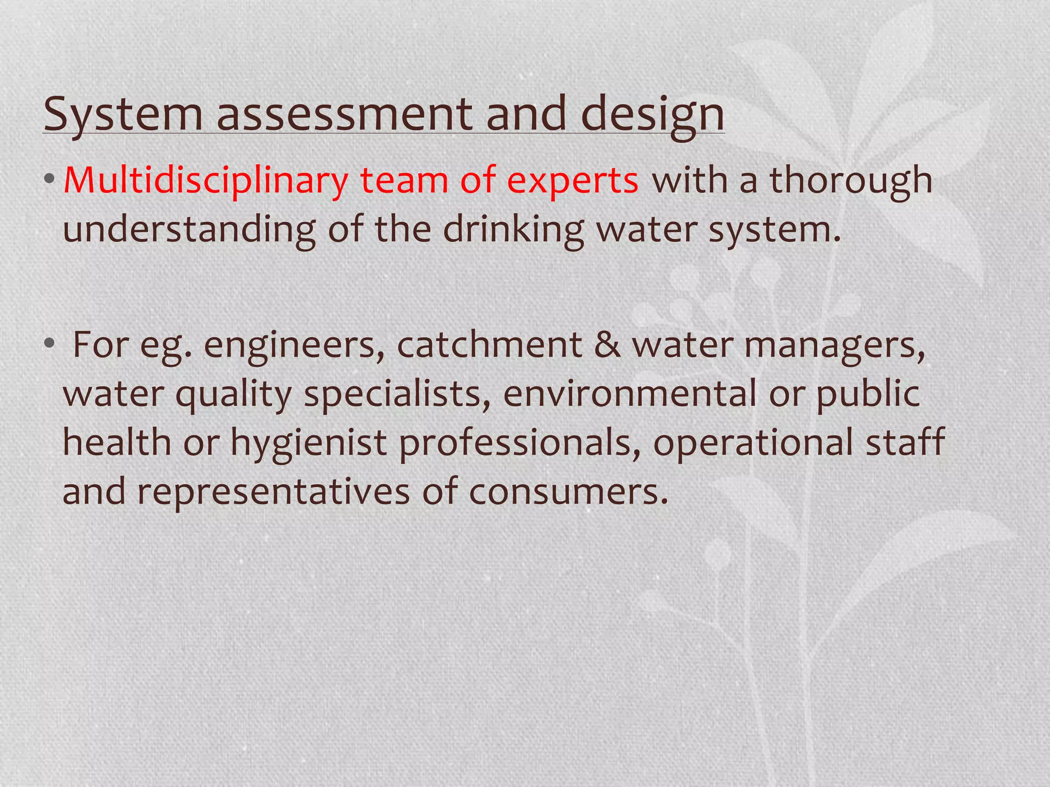 Water quality standard | PPTX
