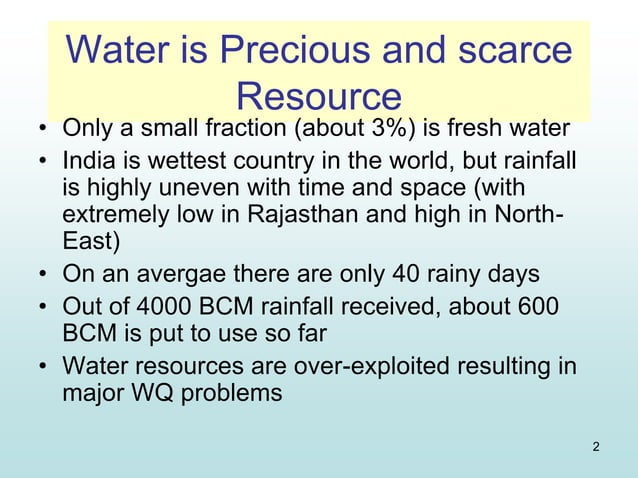 Water quality standards | PPTX | Indoor Environmental Quality | Home ...