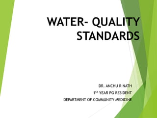 WATER QUALITY STANDARDS.ppt