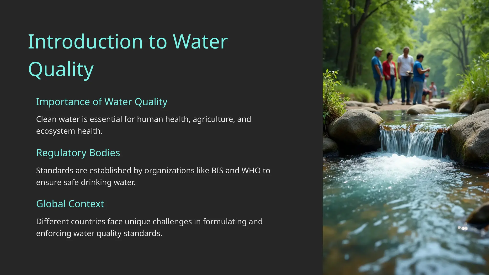 Water Quality Standards: BIS and WHO Guidelines.pptx
