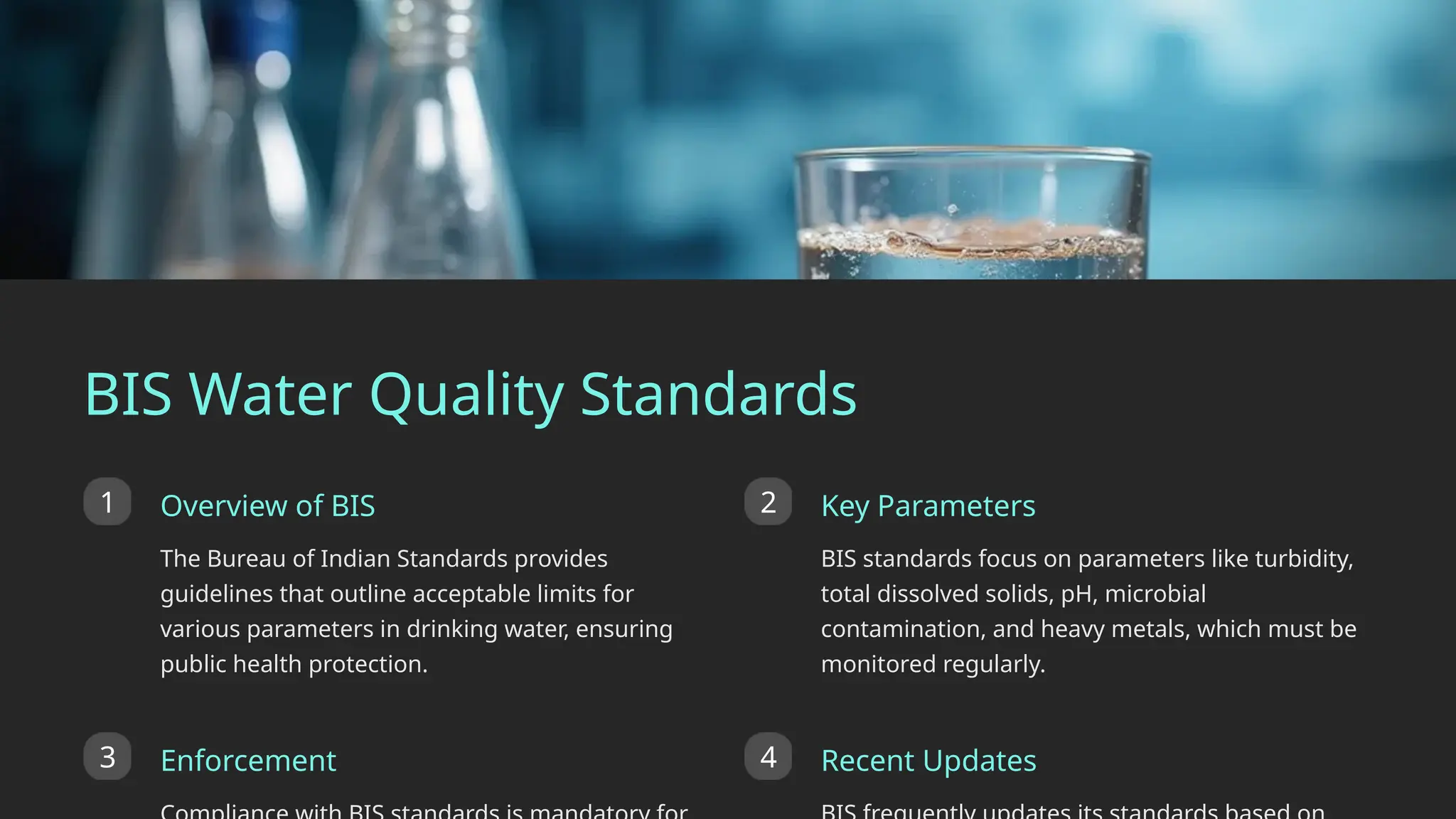 Water Quality Standards: BIS and WHO Guidelines.pptx