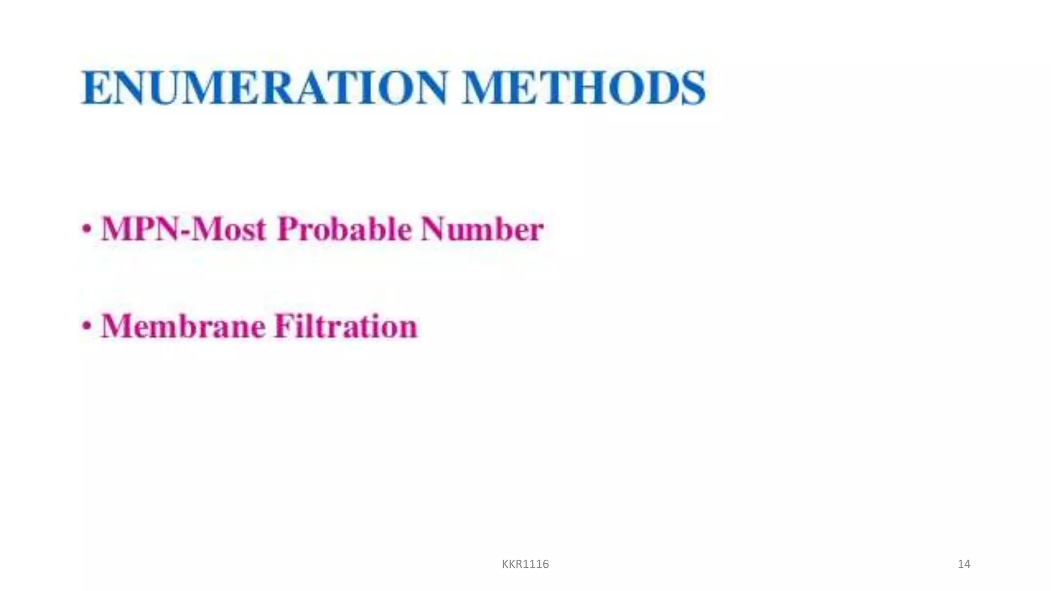 Water quality testing methods | PPTX