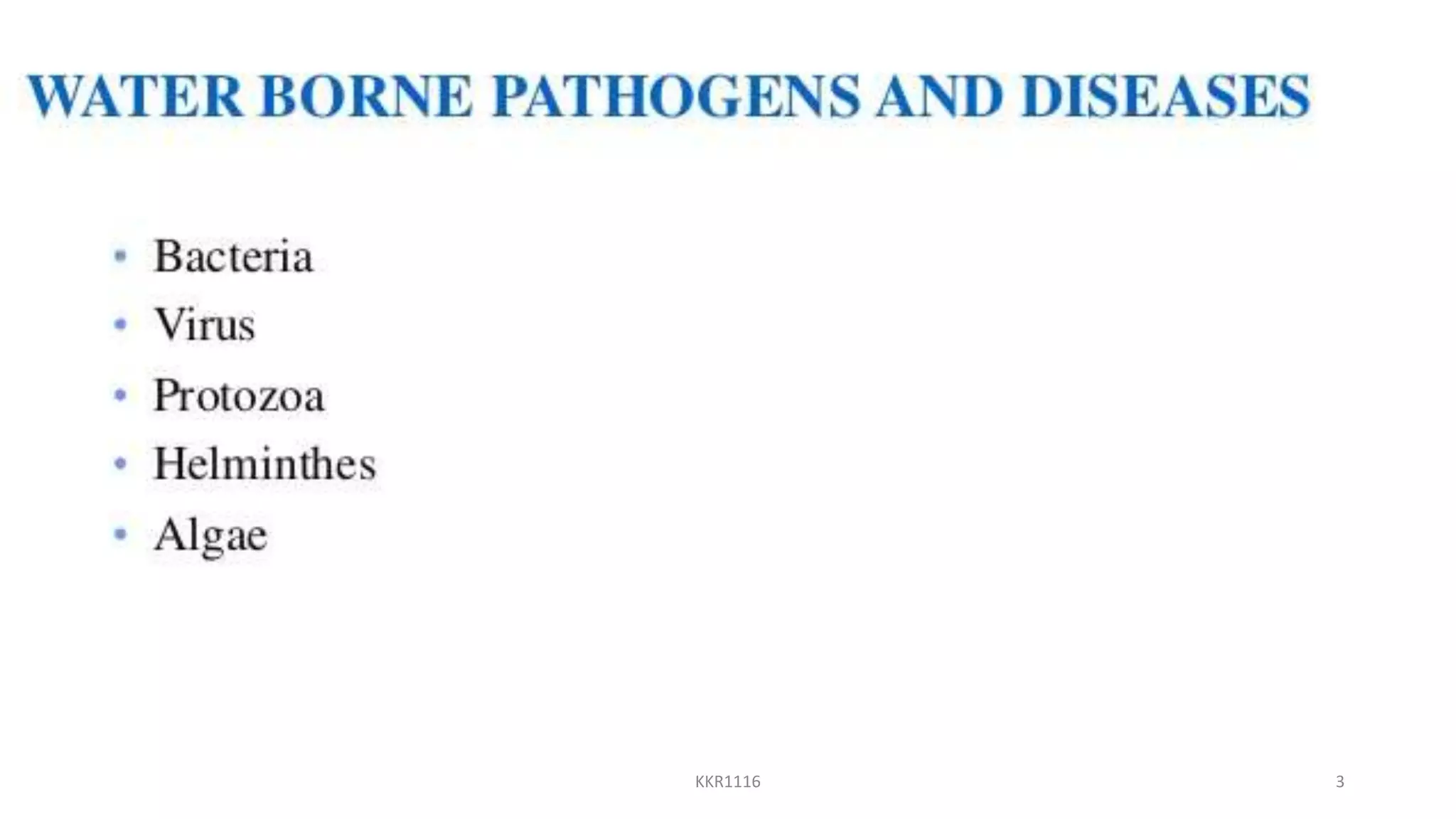 Water quality testing methods | PPTX