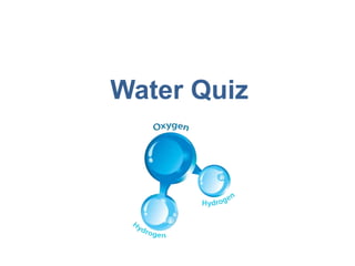 Water quiz | PPT