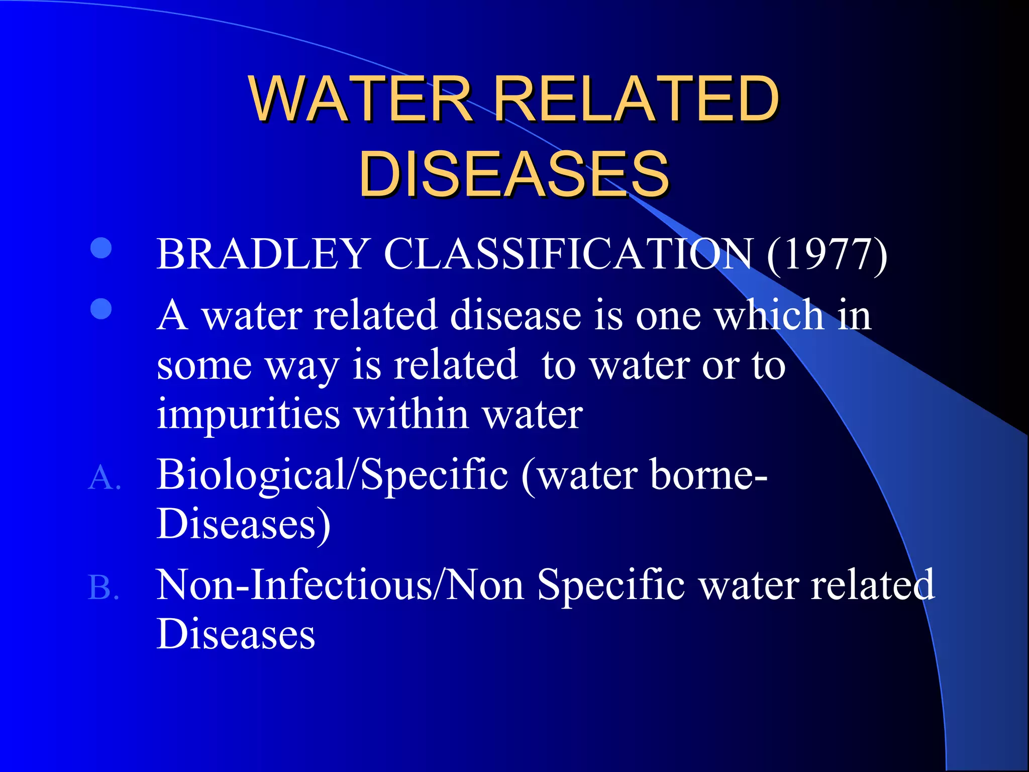 Water related diseases | PPT