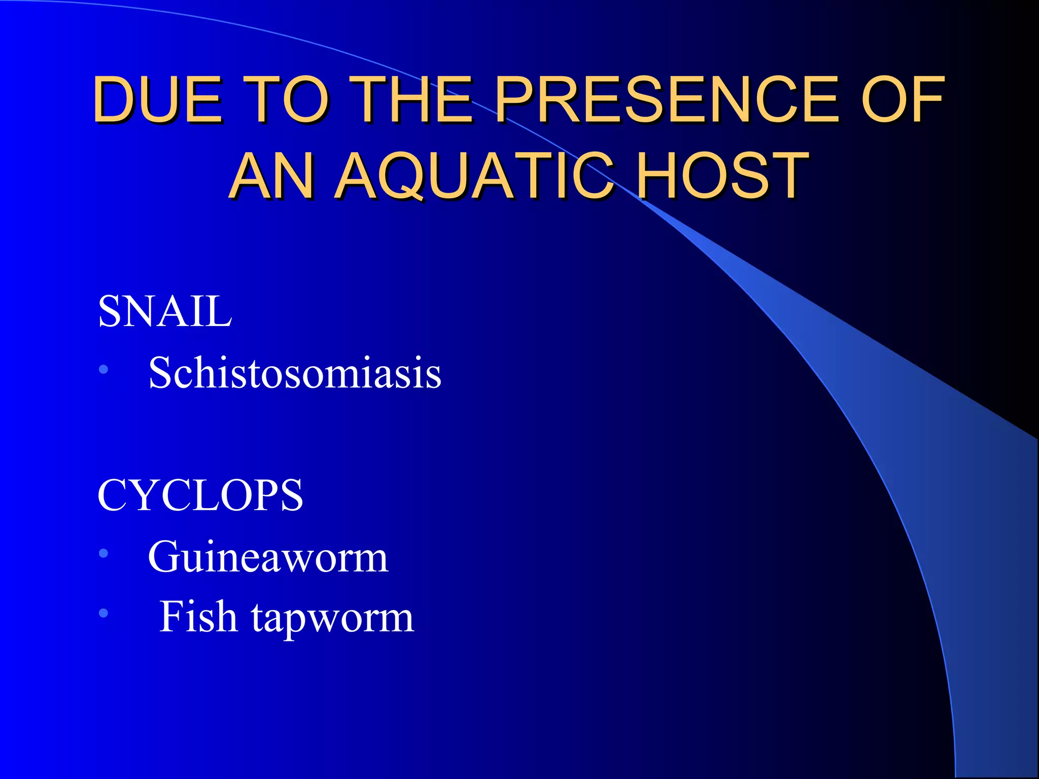 Water related diseases | PPT