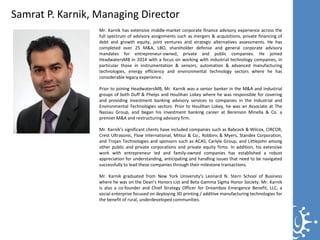 Opportunities in Water Technologies 2H 2015 | PDF