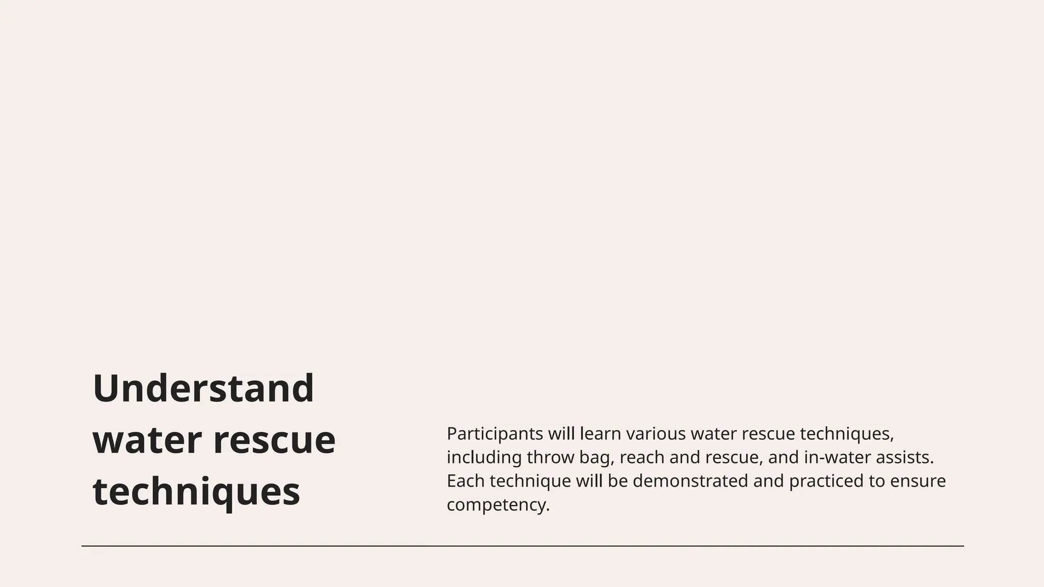 Water Rescue Training Perth| West Coast Water Safety|pptx | PPTX