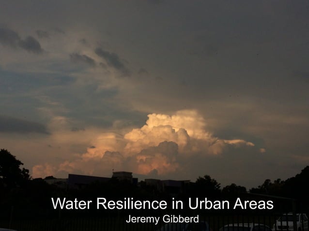 Water resilience a | PDF | Water Services | Home Utilities