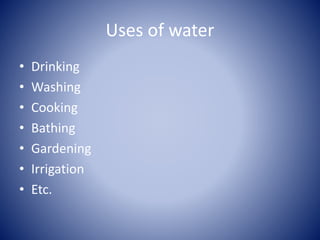 Water resouces ( class 10 ) | PPTX