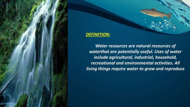 Water resource | PPT