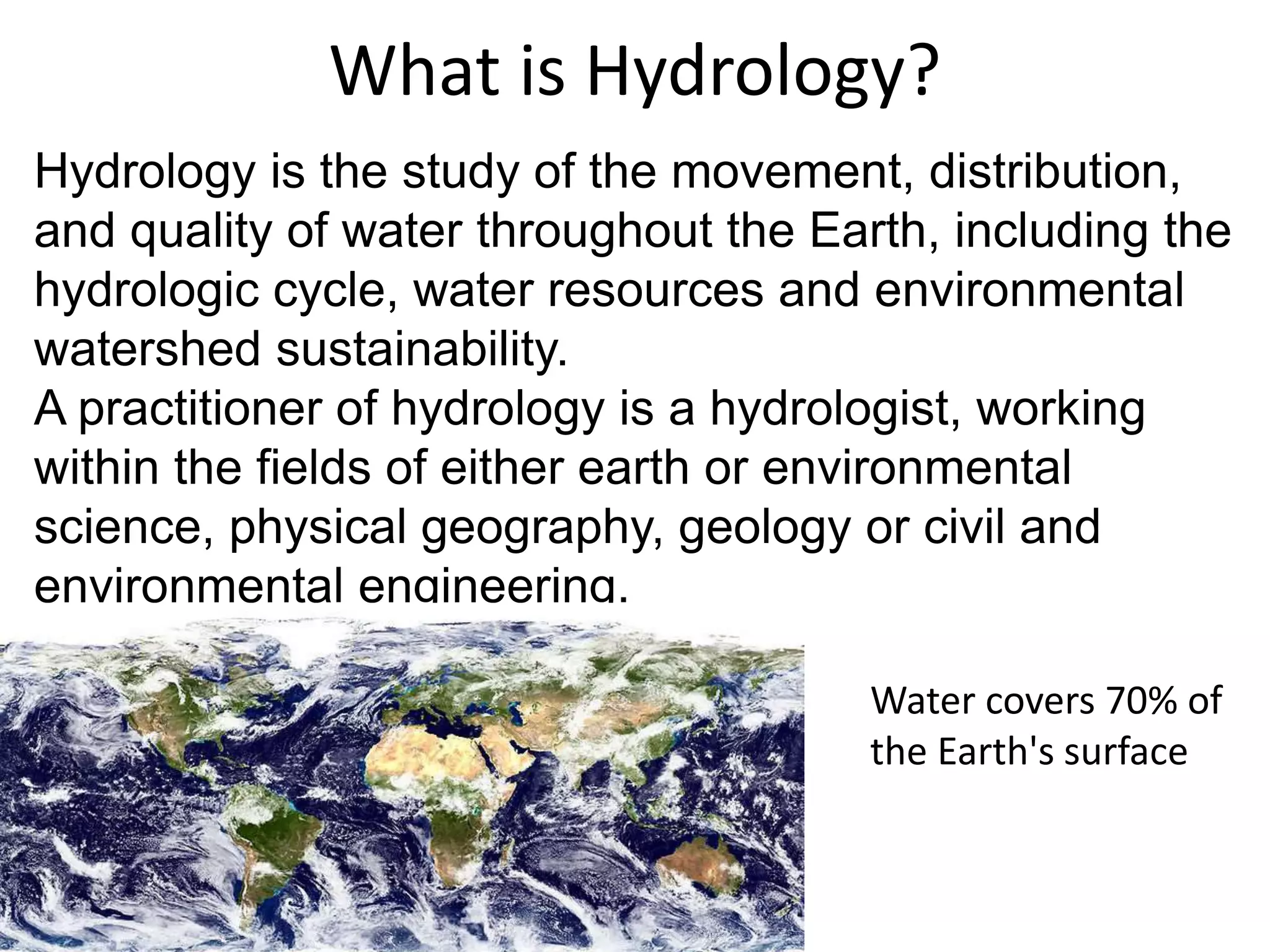 Water resource engineering | PPTX