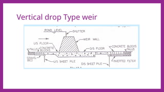 Water Resource Engineering: Types of hydraulic structures, Irrigation ...