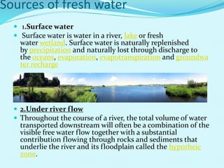 Water resource | PPTX