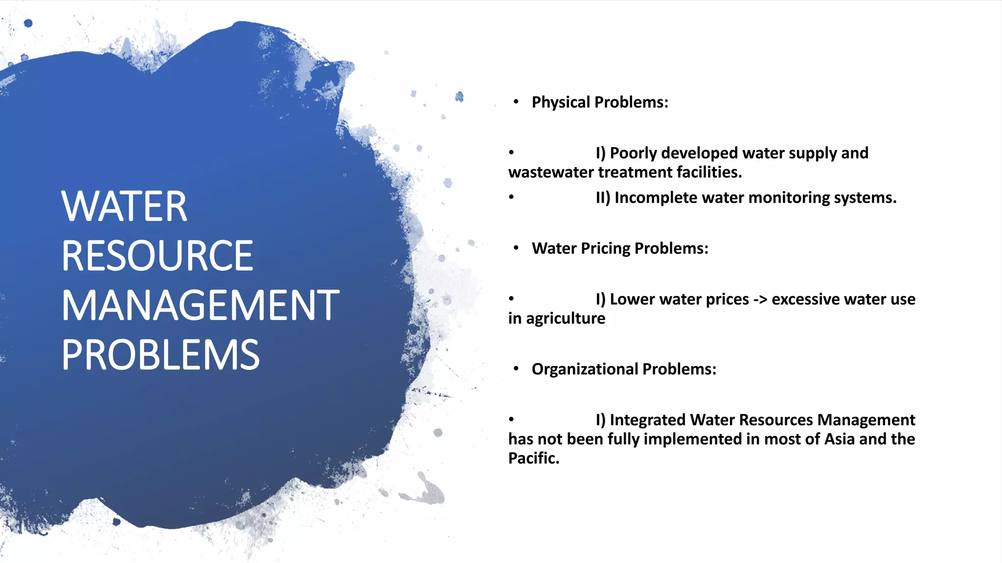 Water resource management | PPTX
