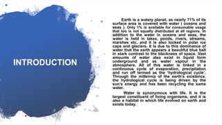 Water resource management | PPTX