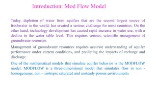 Water resource model modflow | PPTX