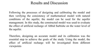 Water resource model modflow | PPTX