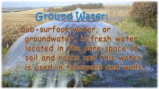 Water resources | PPT
