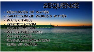 Water resources | PPT