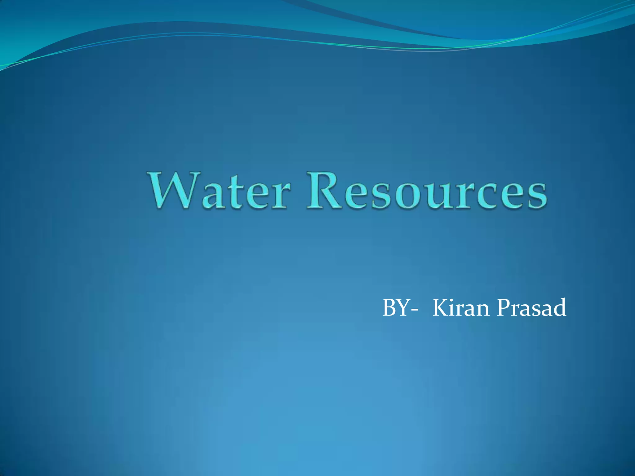 Water Resources | PPTX