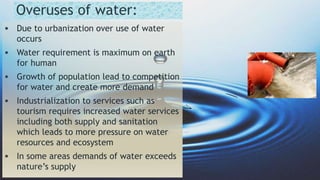 Water resources | PPTX