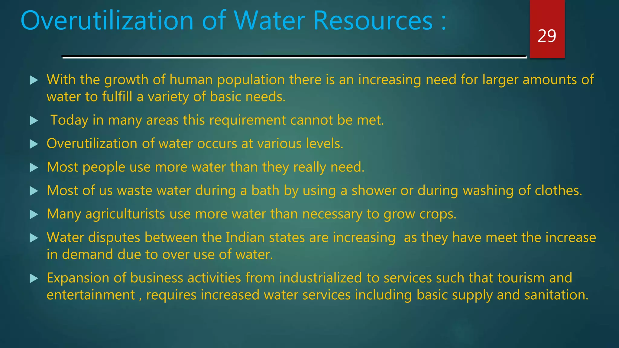Water resources | PPTX