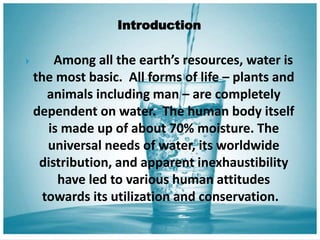 Water Resources | PPTX