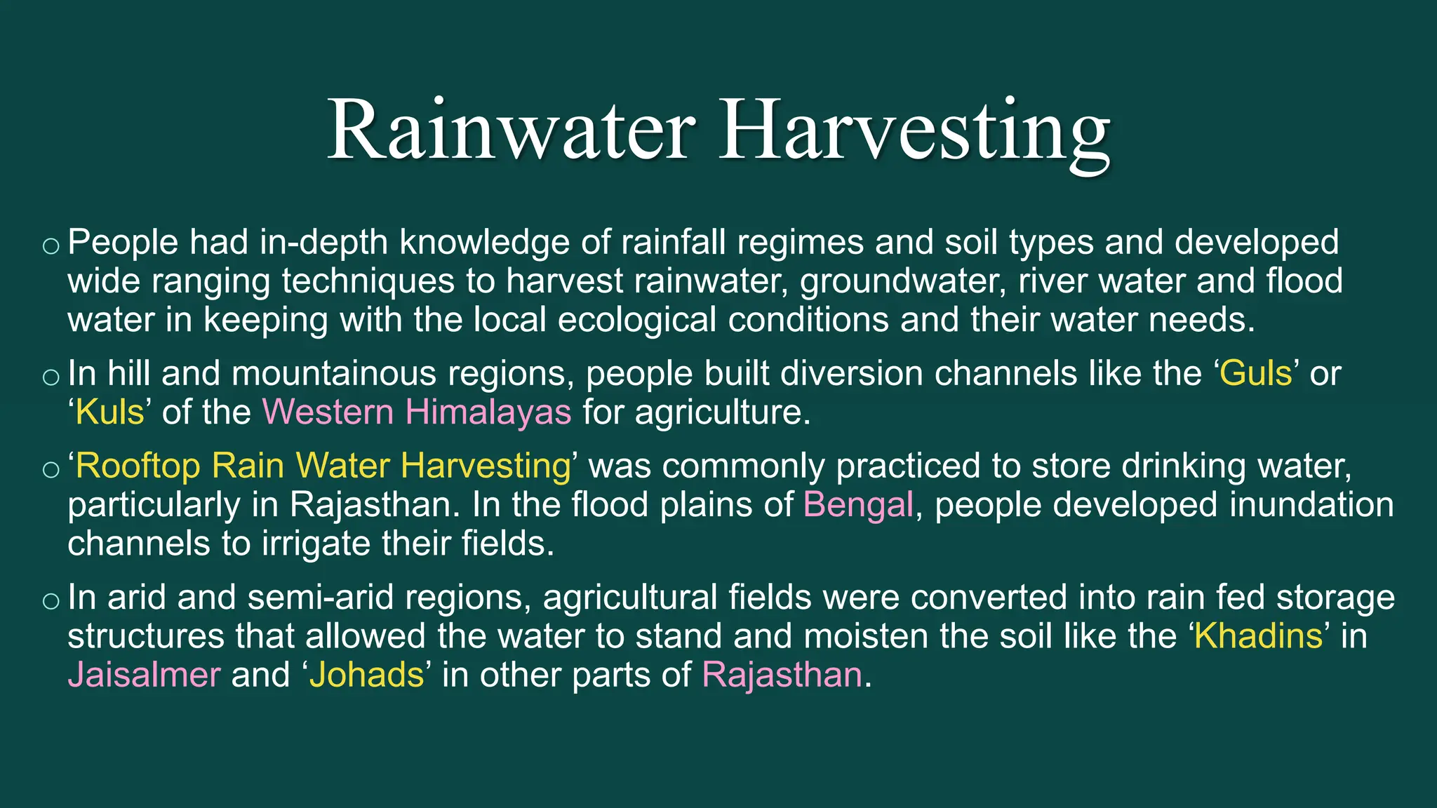 Water Resources Class 10th | PPTX