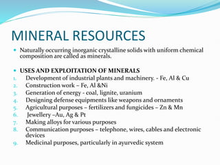 Water Resources_Environmental studies.pptx | Agriculture | Industries
