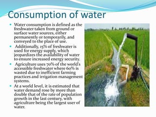 Water resources | PPTX