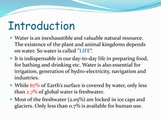Water resources | PPTX