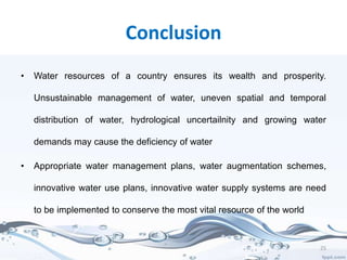 Water resources and irrigation scenario of India.pptx