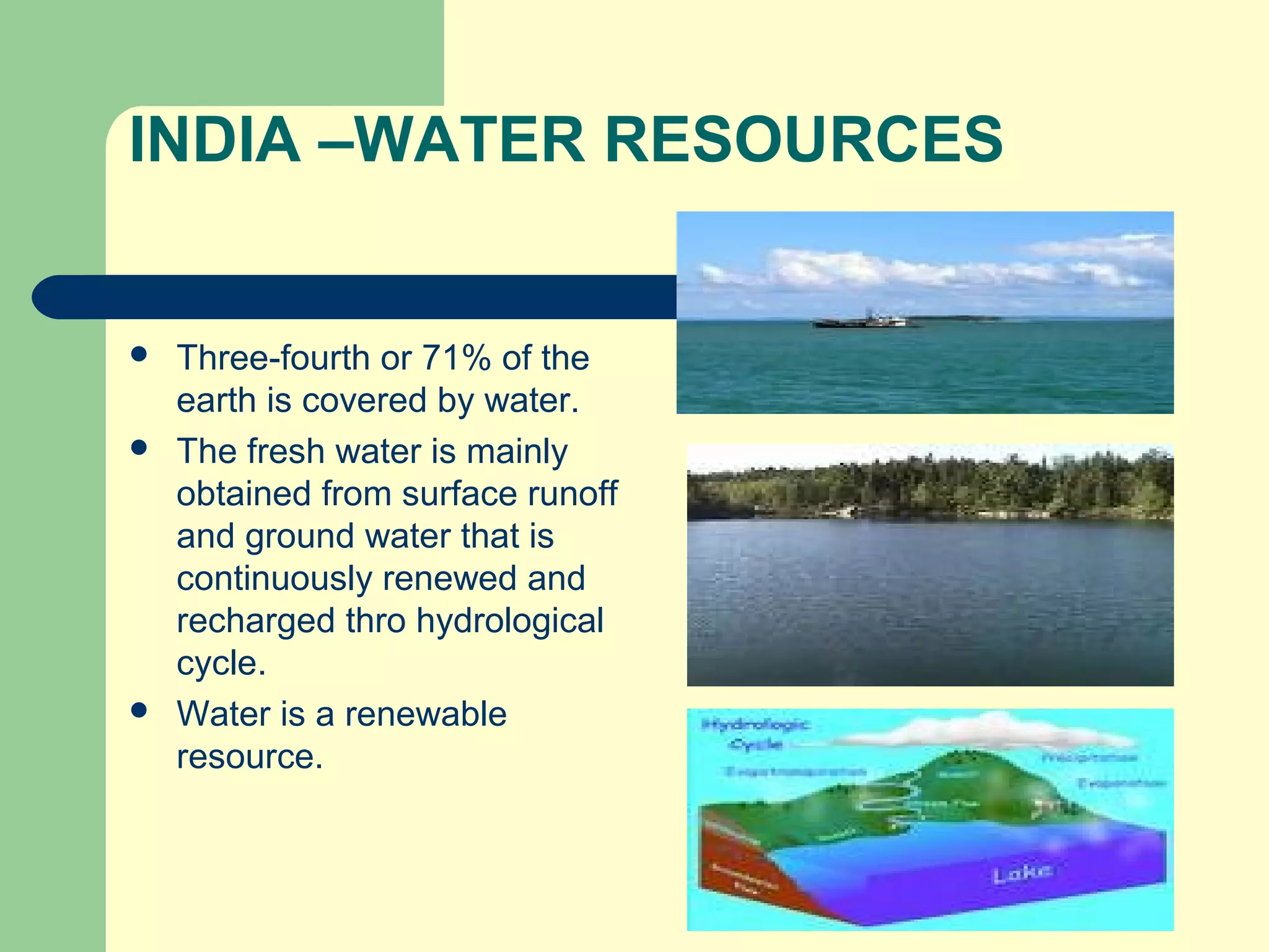 Water resources concept | PPT