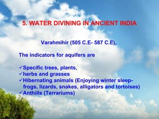 Water resources engineering of ancient india | PDF