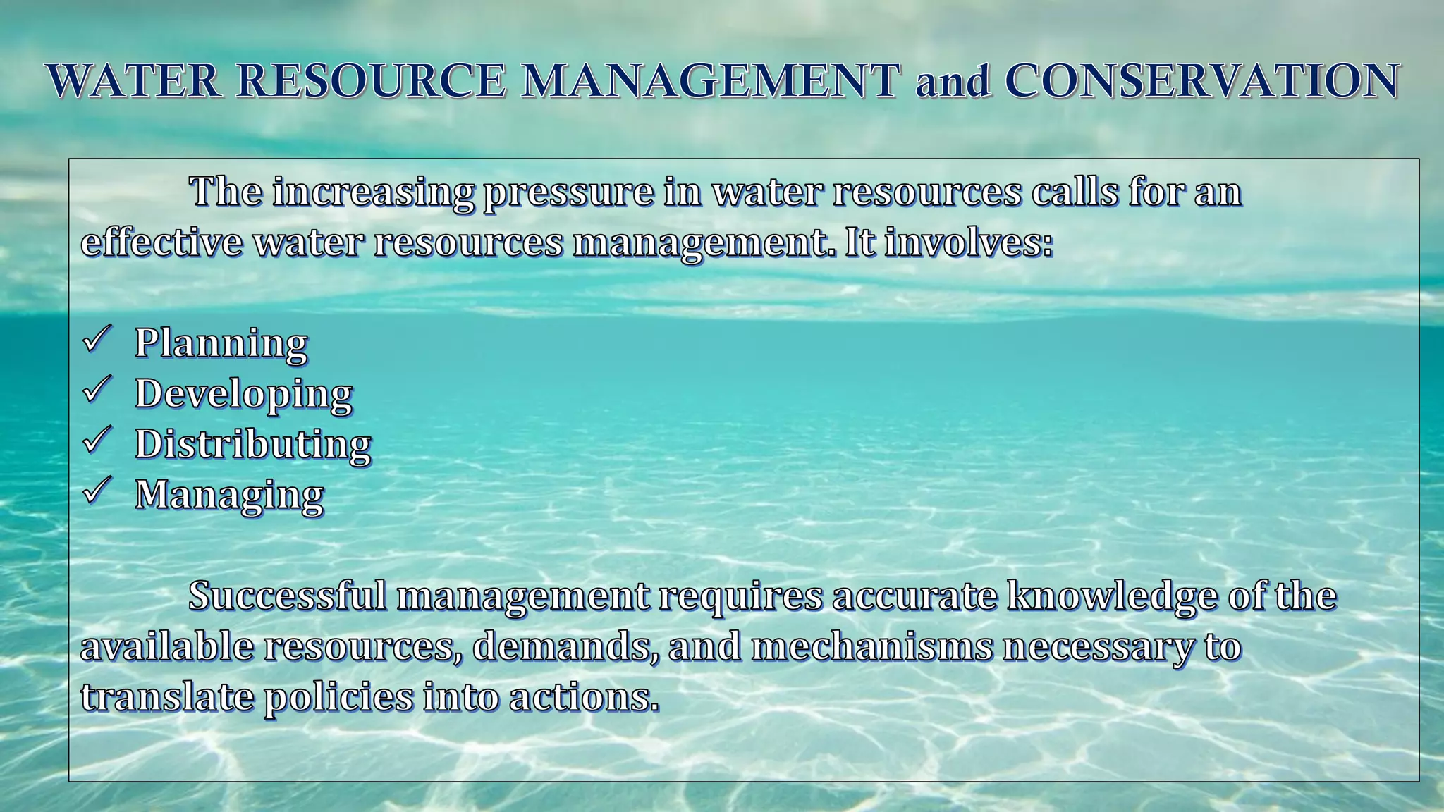 grade 11 chapter 4 module Earth Science: Water Resources | PDF