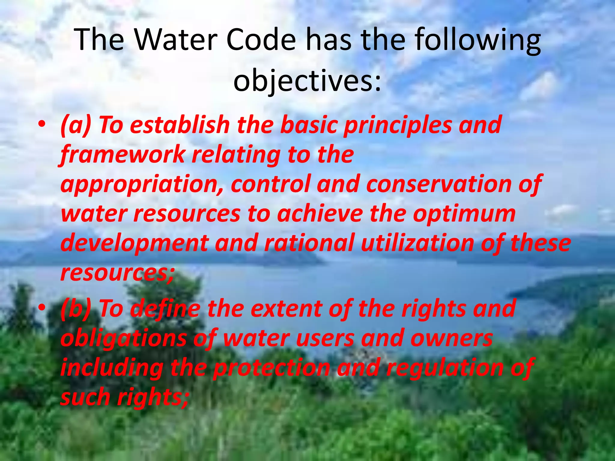 Water Resources in the Philippines | PPTX