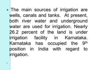Water Resources of Karnataka | PPTX